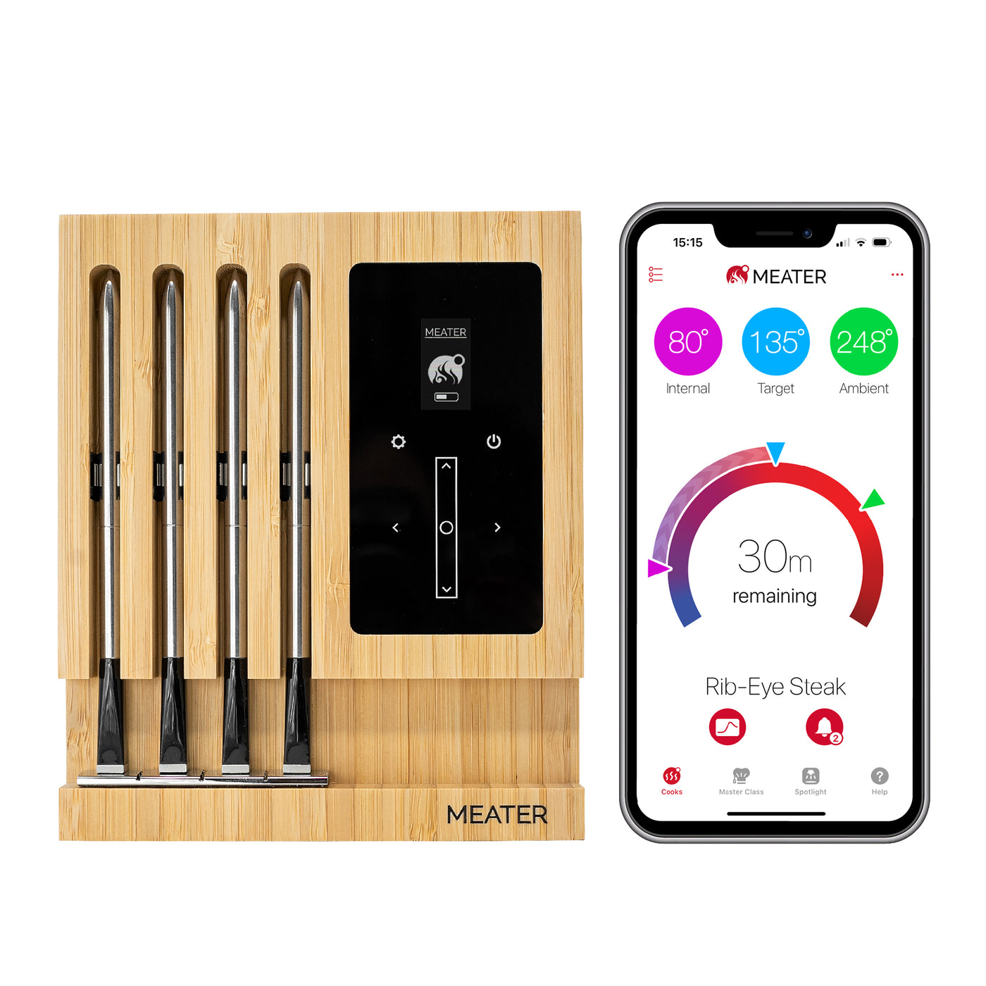 MEATER Block | Premium WiFi Meat Thermometer — MEATER US